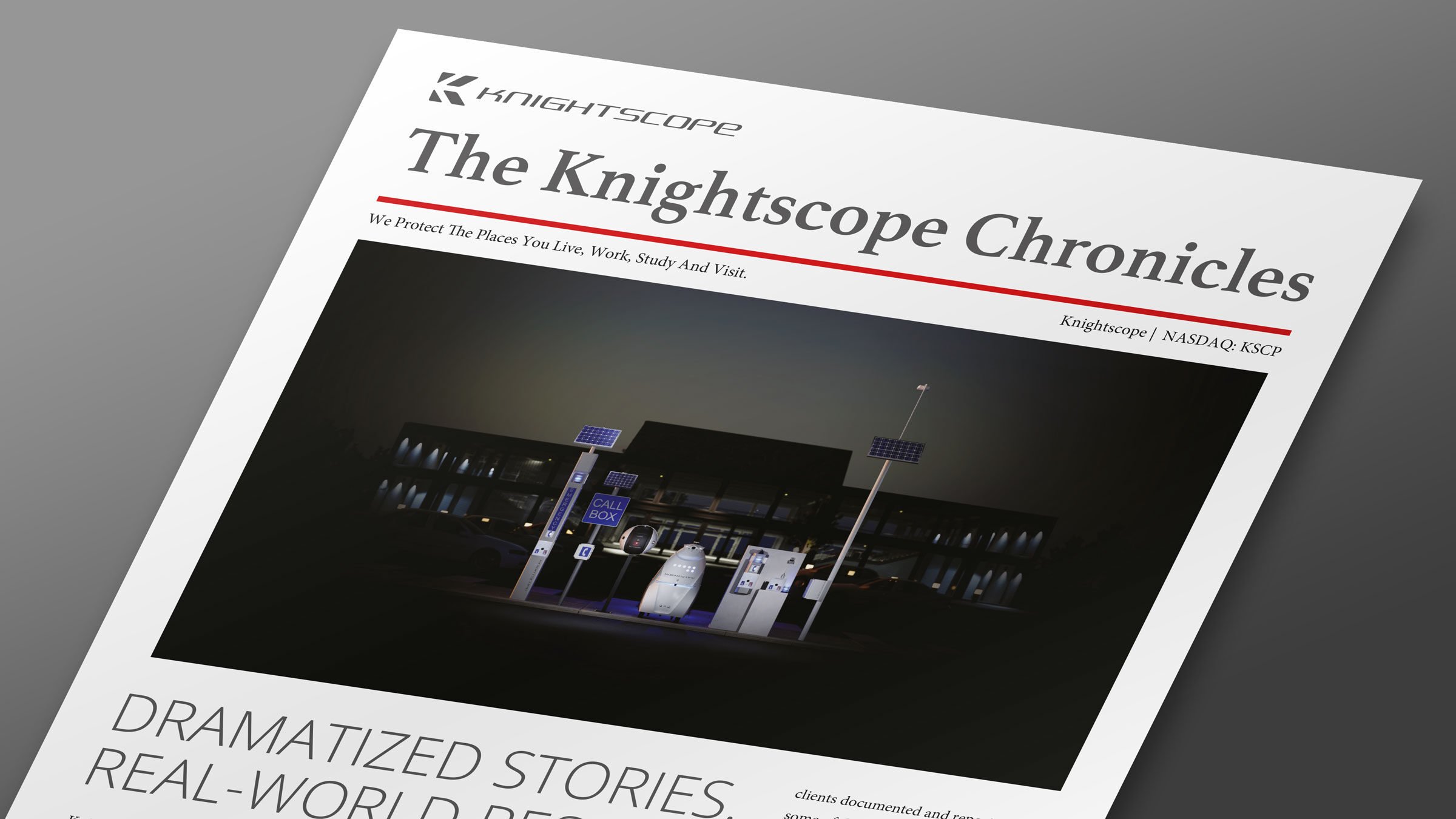 Knightscope Chronicles | Knightscope